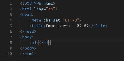 Basic Emmet – SkillPlus