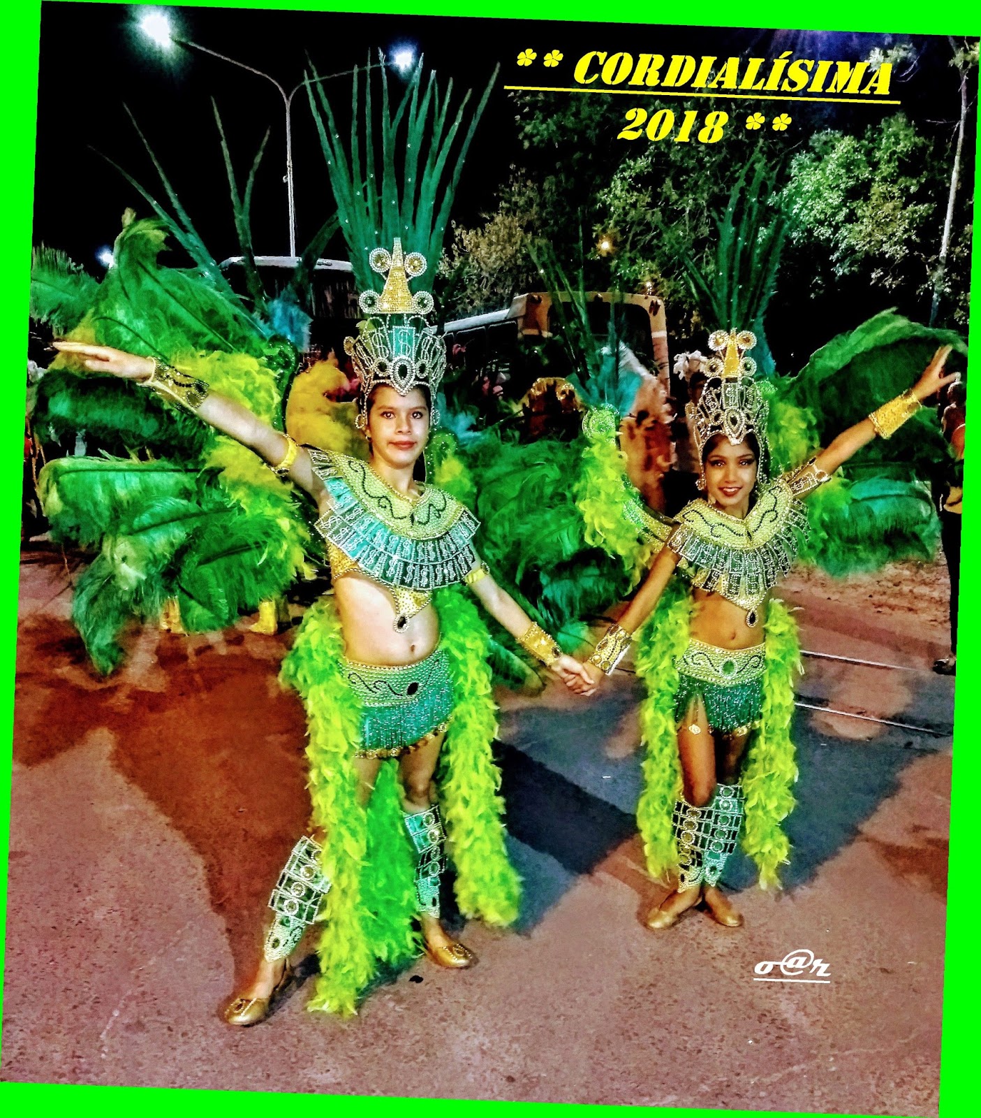 La Verde paraiso natural del Chaco: CARNAVALES LV 2018