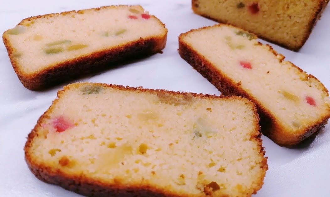 Cake almendras y fruta confitada