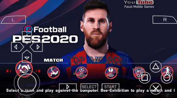 PES 2020 PPSSPP ISO File Android Offline Download