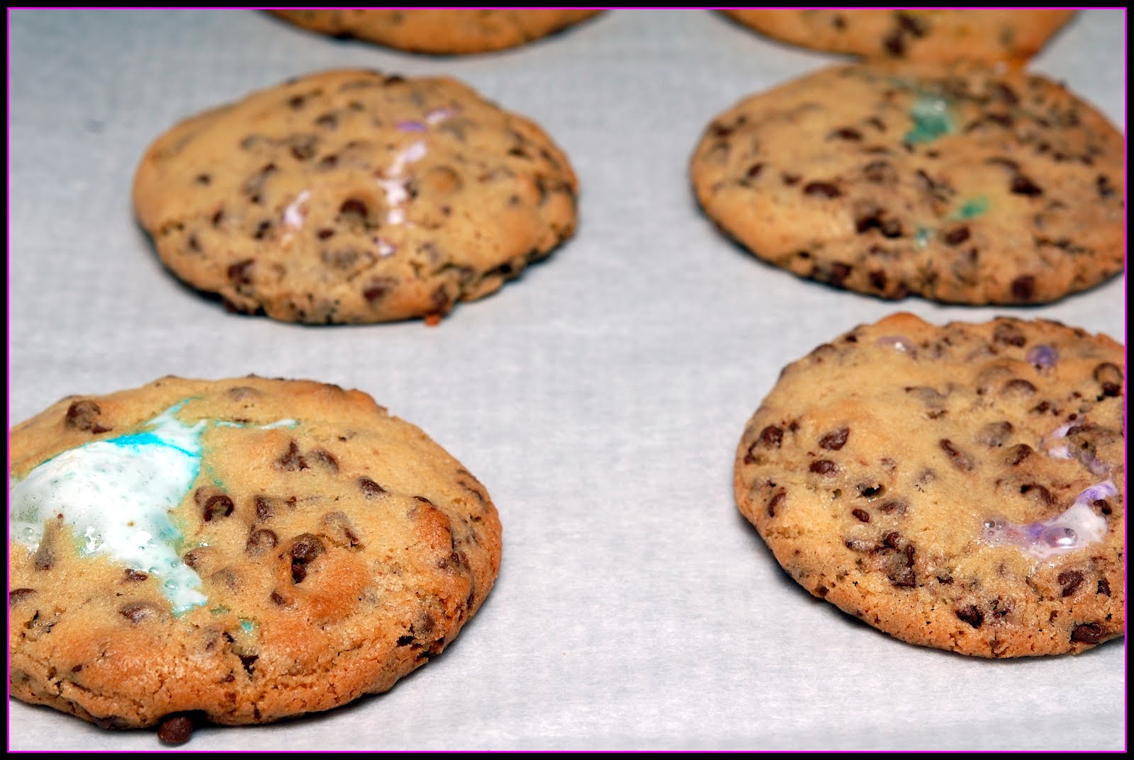 PEEP STUFFED CHOCOLATE CHIP COOKIES - Hugs and Cookies XOXO