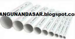 Macam - Macam Ukuran Pipa PVC Dan Fungsinya