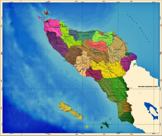 Letak Geografis Kabupaten dan kota Provinsi Aceh - Tentang Provinsi
