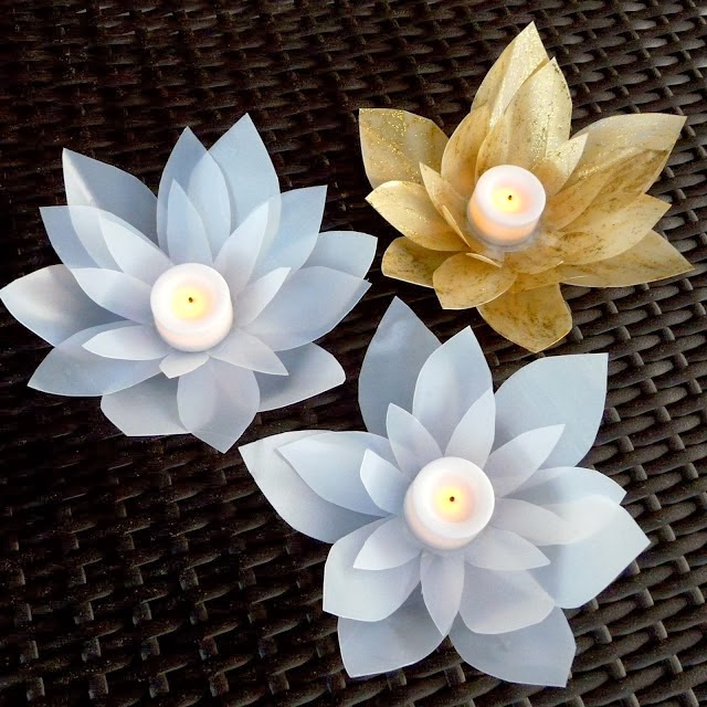 DIY Lotus Flower by using Milk Jug - The Idea King