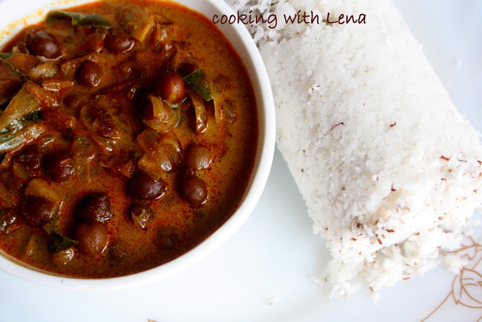 Lemon n Spice: KADALA CURRY / Spicy kadala curry with coconut milk