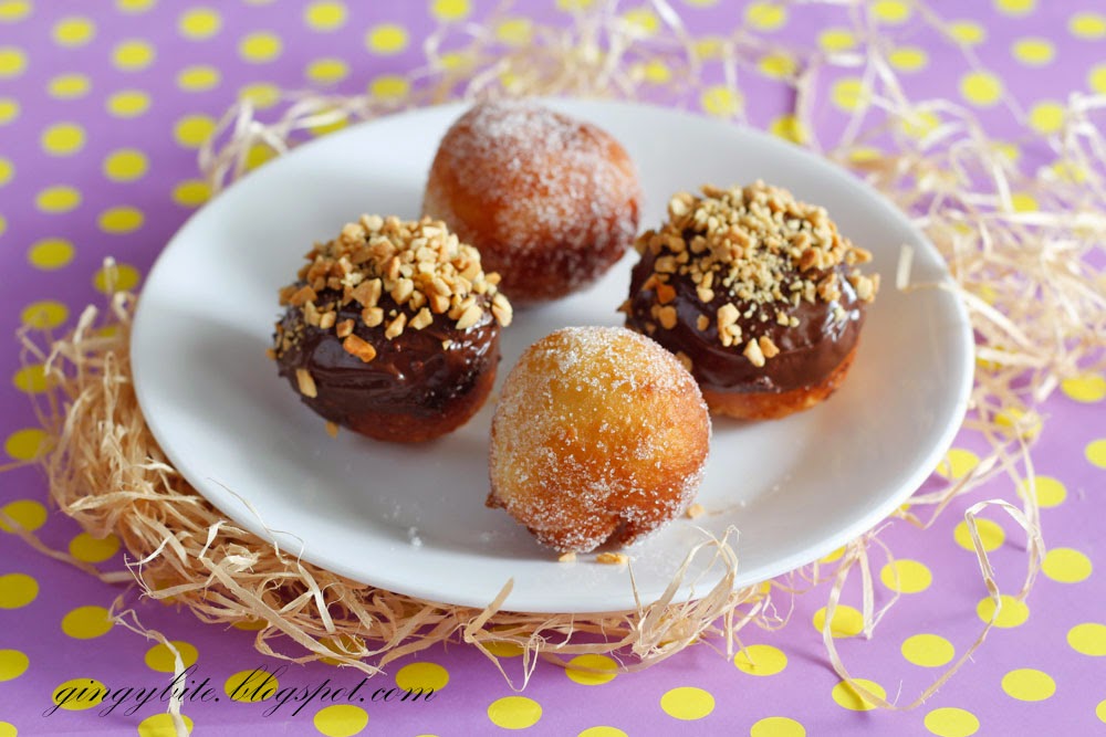 Copycat Dunkin Donut Choc Pudding Donut 浓情巧克力甜甜圈 | The Yummy Journey