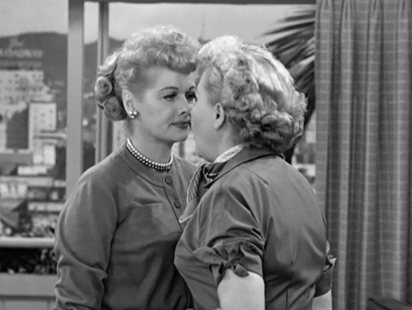 John Wayne and Lucy Ricardo.