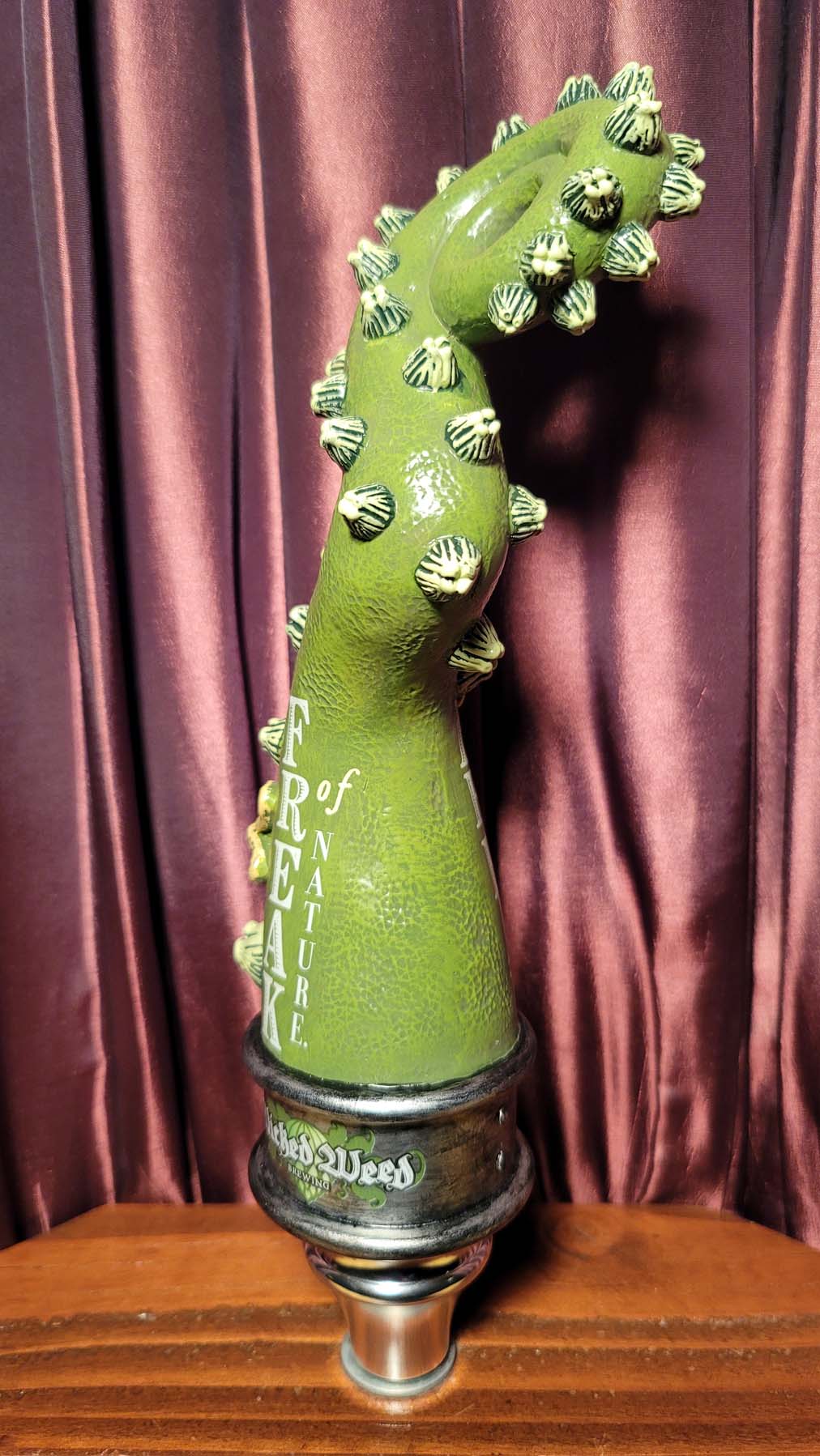 Tap Handle #776: Wicked Weed (AB InBev) - Freak of Nature Double IPA