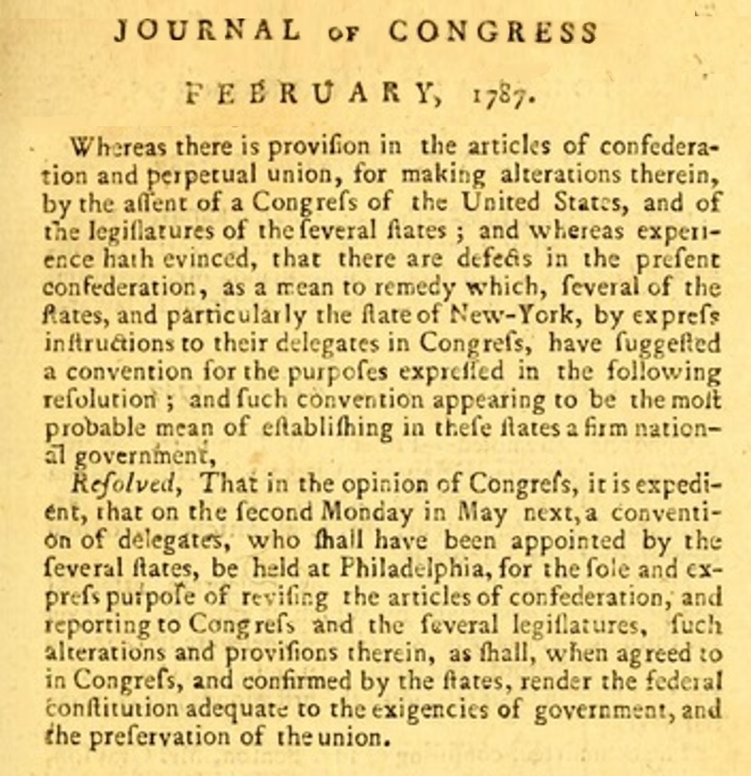 United States Constitution of 1787