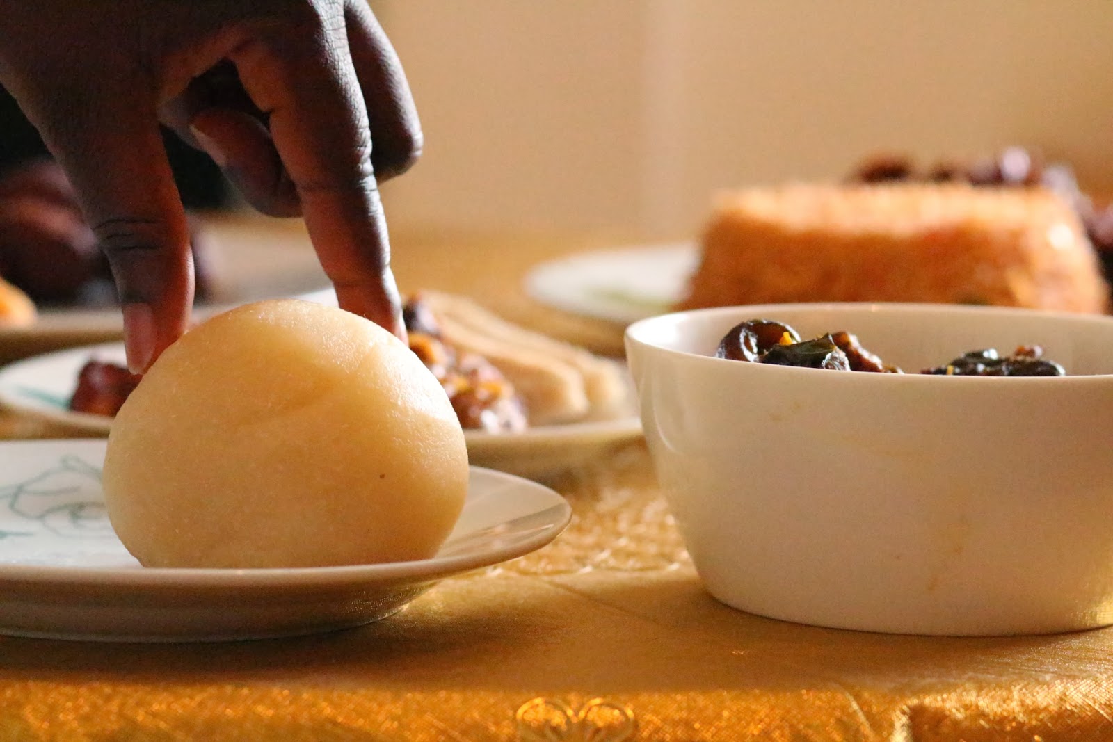 Nina's Cookery Corner: Crain Crain and Cassava foo foo