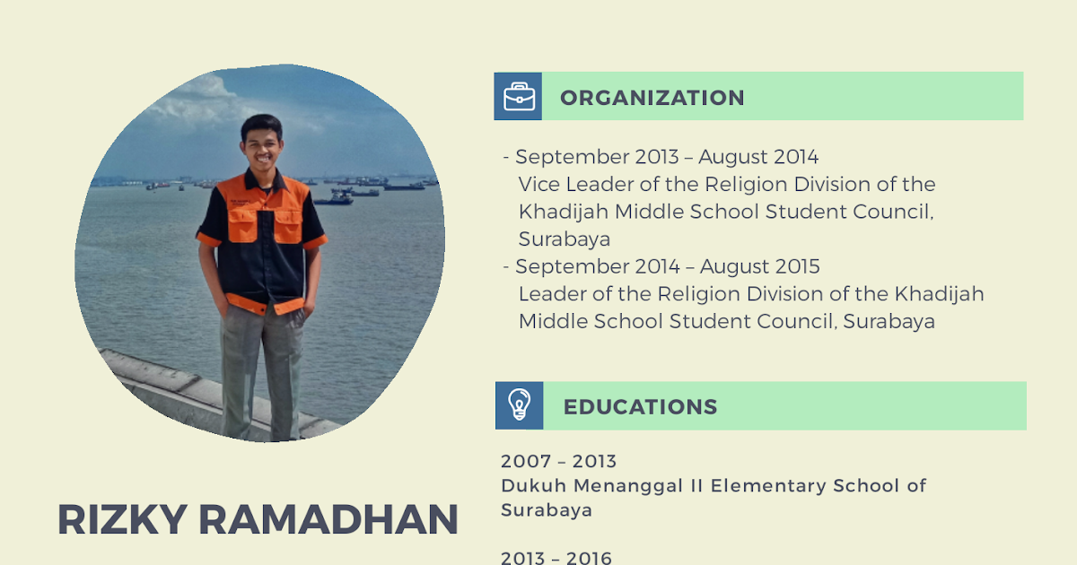Rizky Ramadhan: Rizky Ramadhan's CV