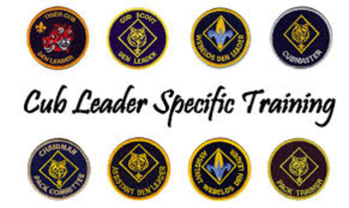 Cub Scout Leader Specific Training