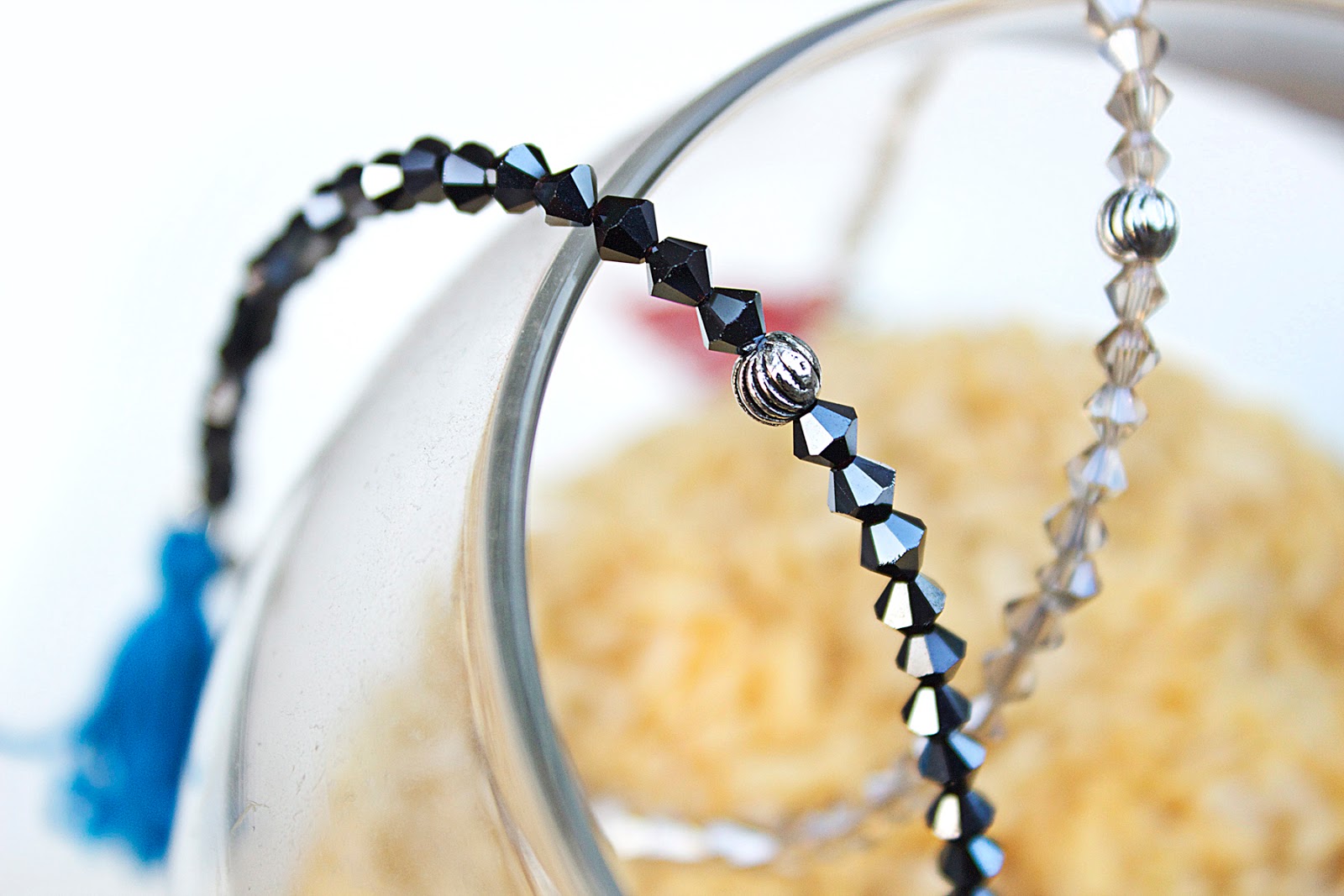 Delicate Crystal Tassel Bracelets – Quiet Lion Creations
