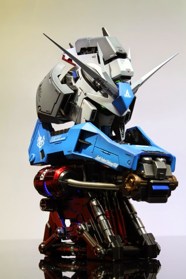 GUNDAM GUY: RX-93-v2 Hi-Nu Gundam Head - Painted Build