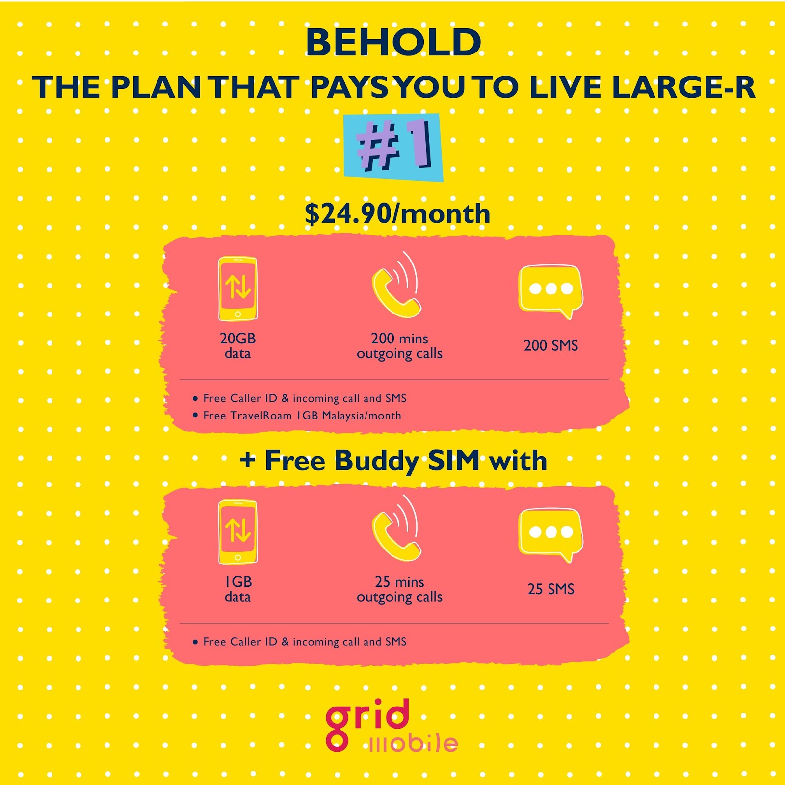 Grid Mobile - How to Live Larger with the new Telco | TWD: Singapore ...