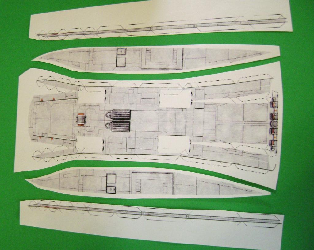 MTK's Card Craft: NBSG Colonial Shuttle Large scale