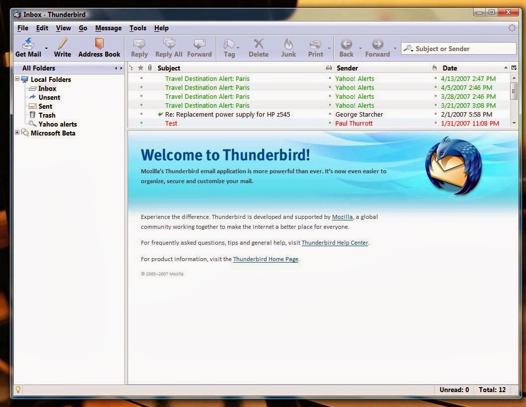 Phần mềm quản lý mail tốt nhất Thunderbird | toi thich chia se