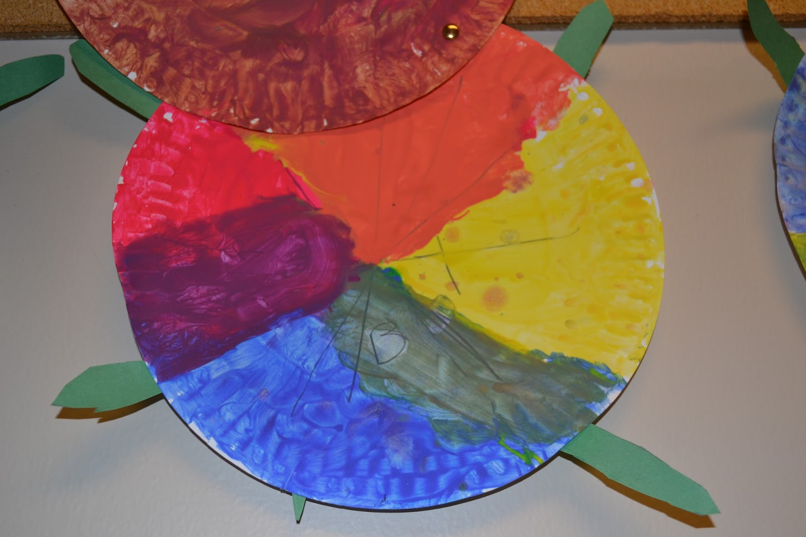 Boulevard Art Class: 3: Color Wheel Turtles