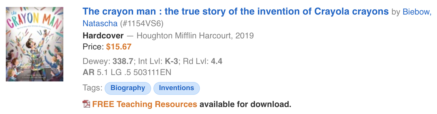 The Library Voice: Let's Celebrate National Crayon Day With Special ...