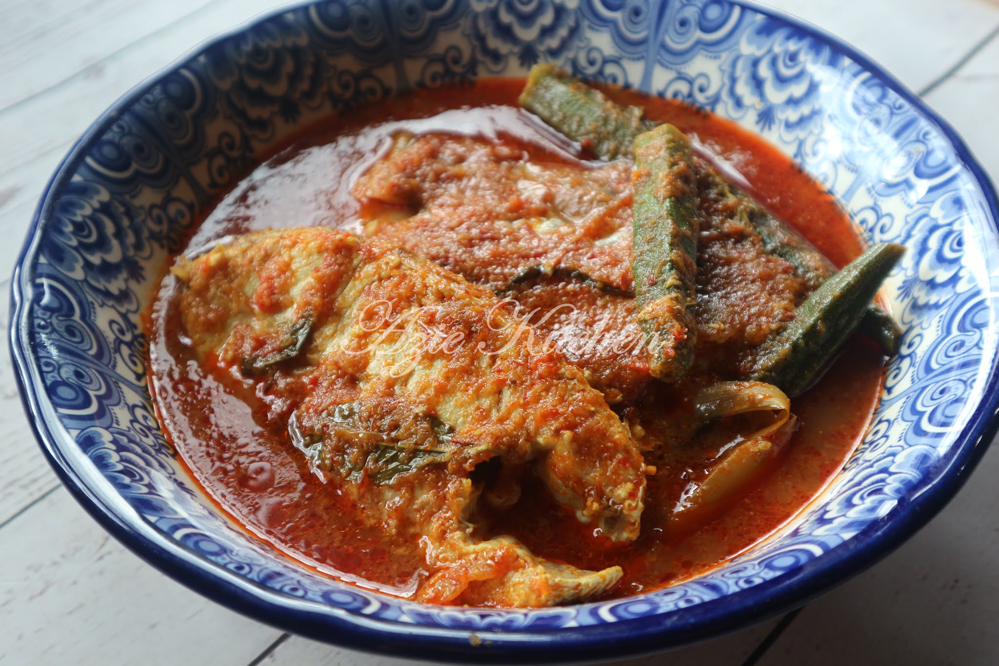 Masak Asam Pedas Ikan Kerisi Johor Style Azie Kitchen