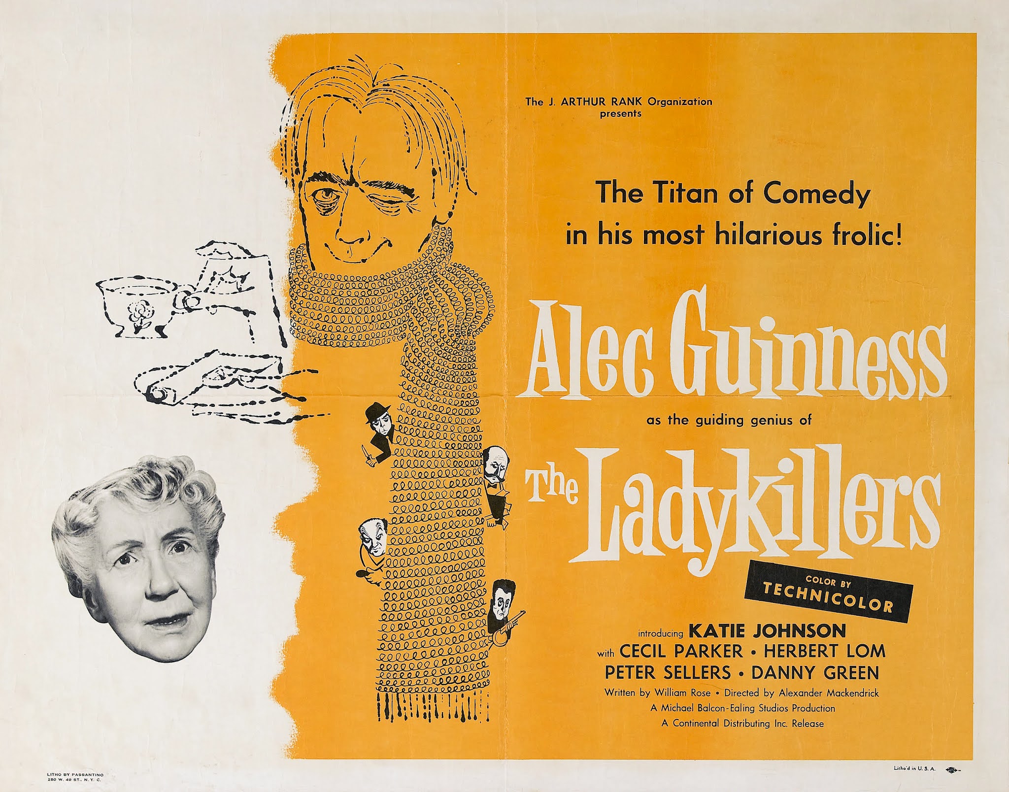 Classic Movie Ramblings: The Ladykillers (1955)