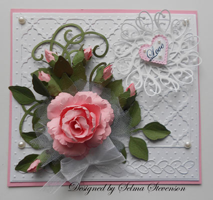 Selma's Stamping Corner and Floral Designs: Tutorial for Creating Roses ...