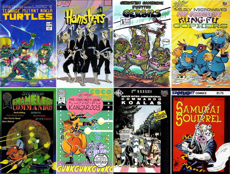 2-Dimensional Domain: Teenage Mutant Ninja Rip-offs