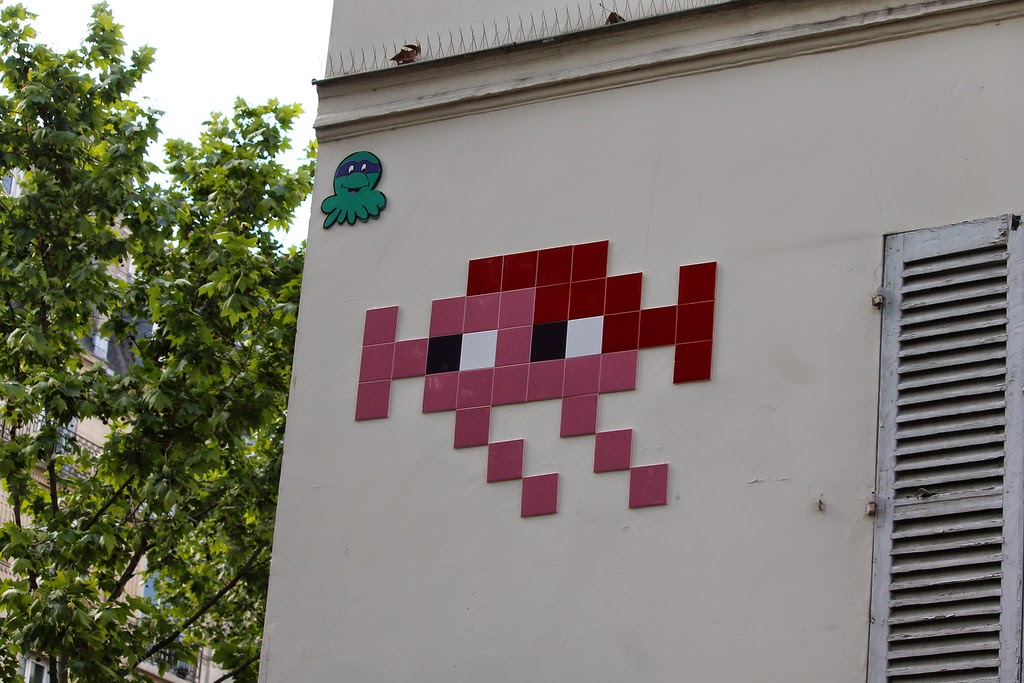 Invader New Invasion – Paris, France – StreetArtNews