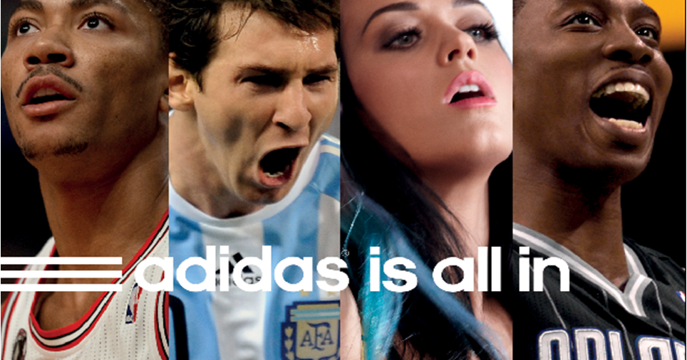 Hey, Wear This! (Sports): Adidas is "All In" with Latest Ad Campaign