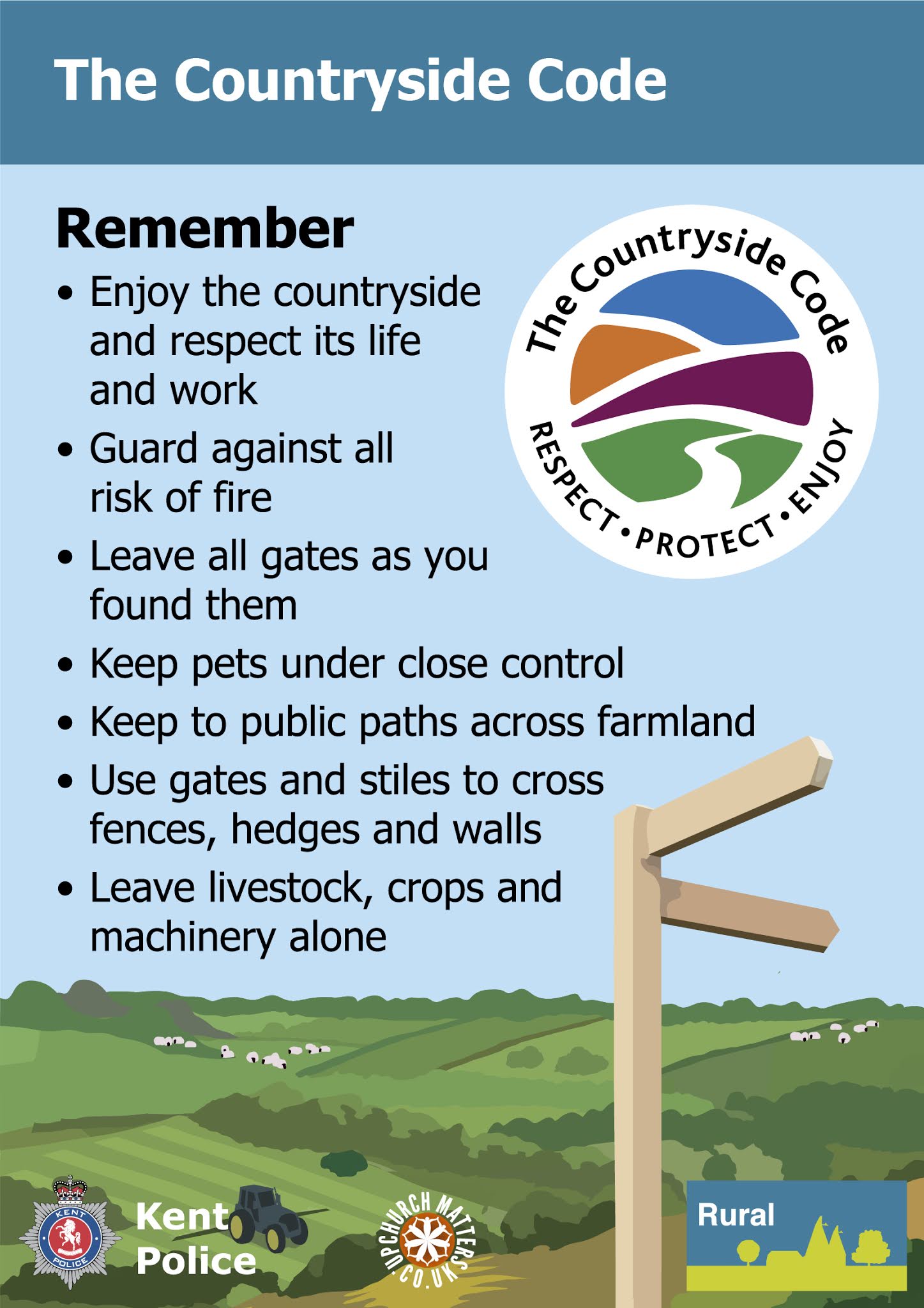 Notice Board | News From Upchurch Matters: The Countryside Code