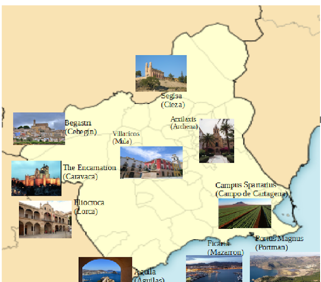 THE HISTORIANS OF 1D: MAP OF CARTHAGO NOVA