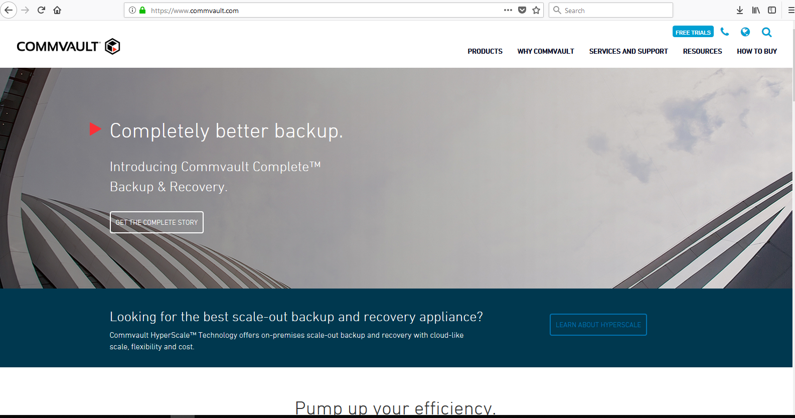 Commvault delivers industry's only true complete data management ...