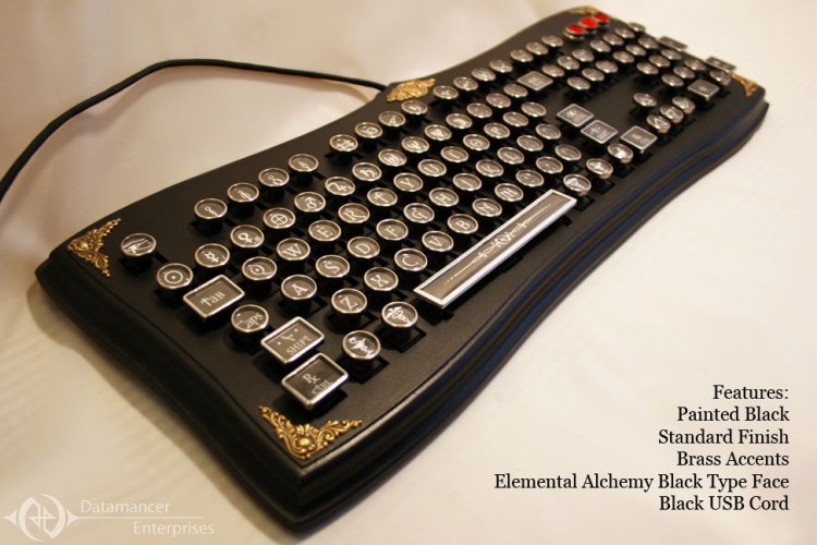 TheNextPicture: Beautiful wooden keyboard