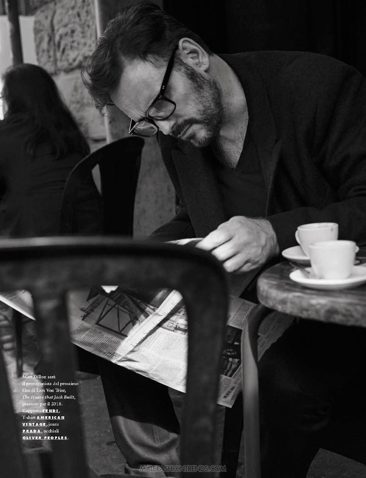 Matt Dillon para GQ Italia por Stefano Caluzzi