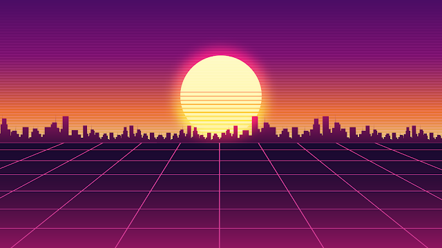 Wallpaper 4k - Retro Wave 3 - Heroscreen
