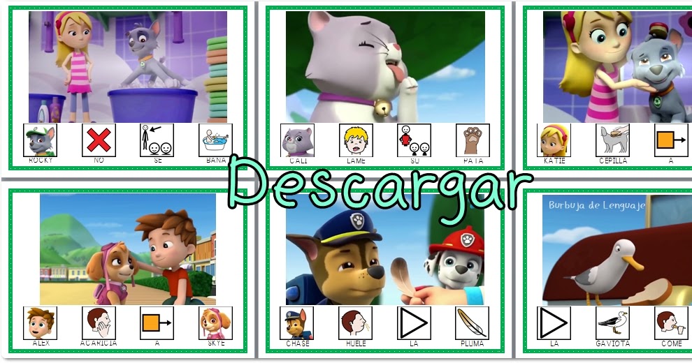 Burbuja de Lenguaje: Leo con la Patrulla Canina