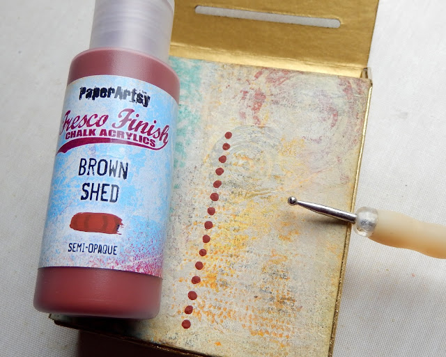 Pushing The Right Buttons: Jewel Post Box for Eileen Hull Designs