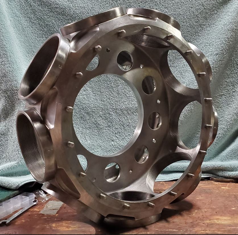 Just A Car Guy: the engine block of a WW1 120 Hp Le Rhone 9Jb radial ...