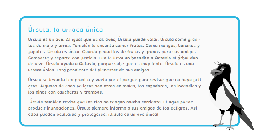Áreas Lady Saenz: Actividad Español la letra U