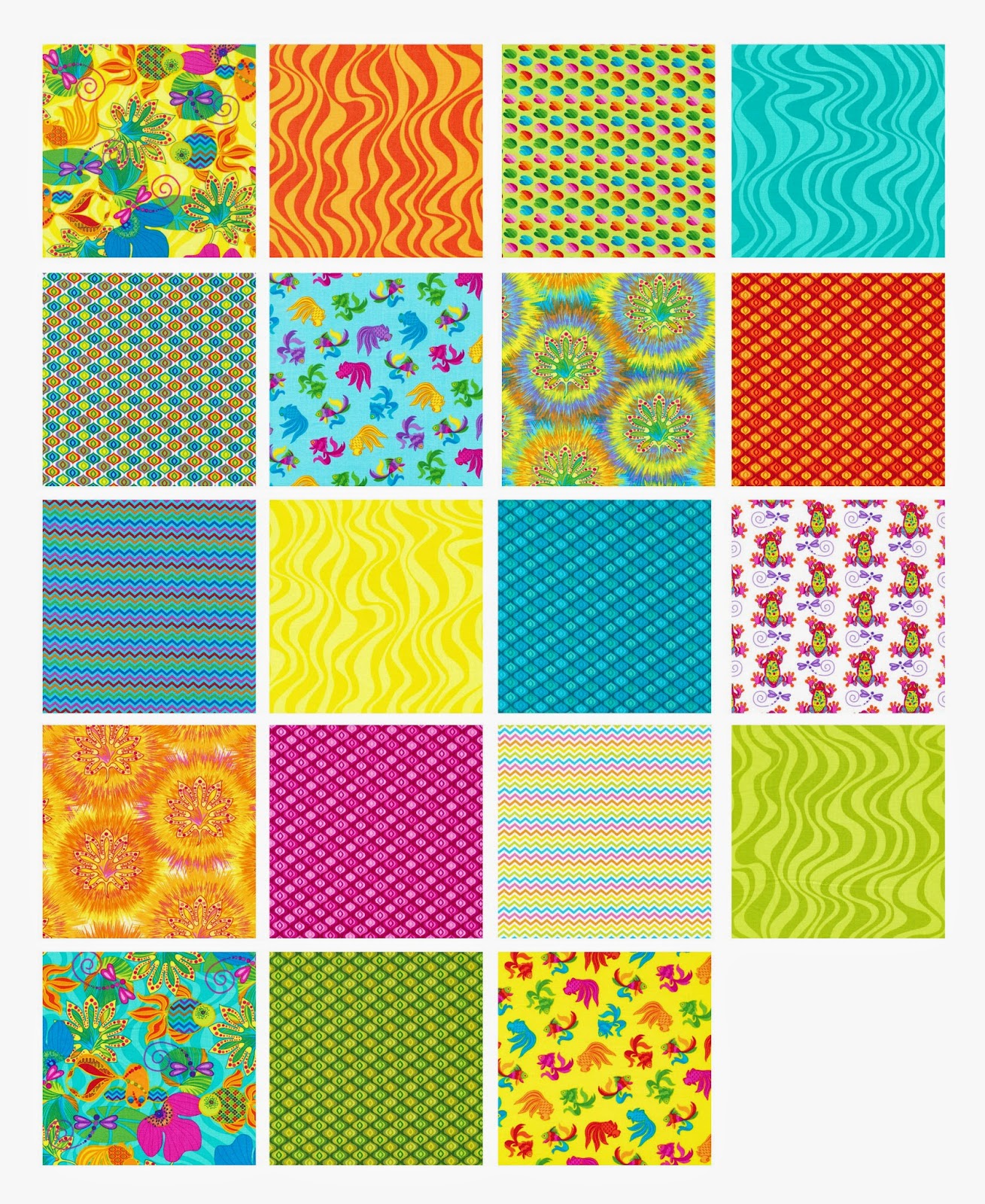 Inspired by Fabric: Bring on the Calypso Colors!