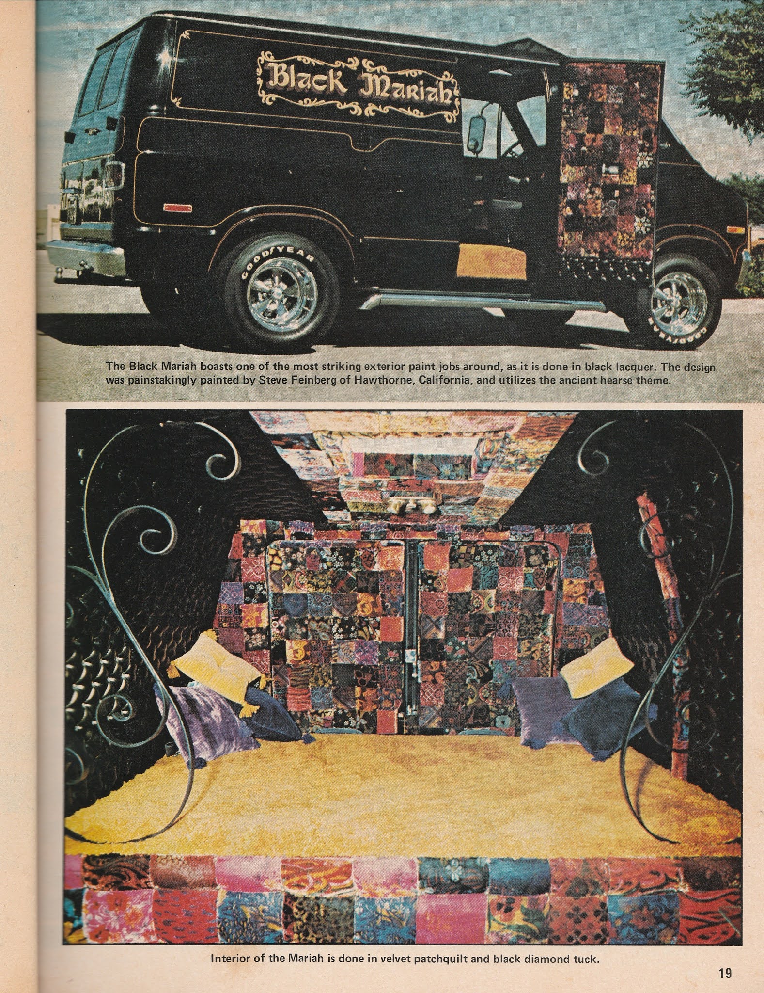 1970's VAN Magazines : Vans And Trucks Magazine #1