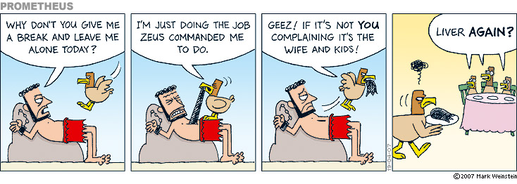 Smoking Cool Cat: Wednesday Comics: Prometheus