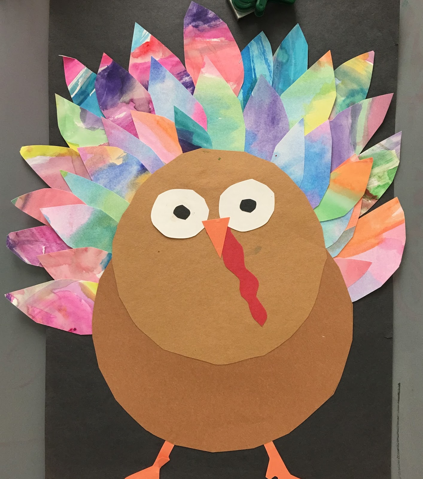 Art Room Blog: 1st Grade Turkey Day...
