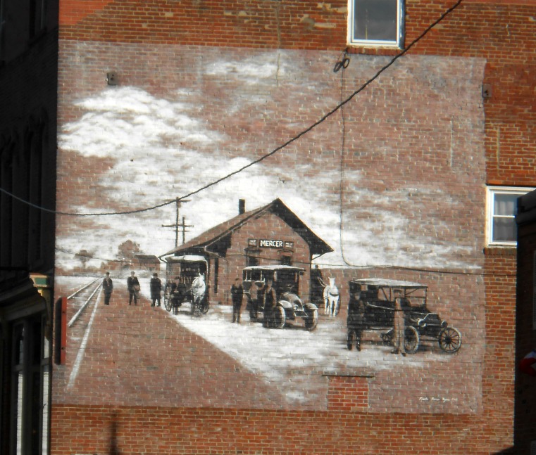 Pennsylvania & Beyond Travel Blog: Old Train Station Wall Mural in ...
