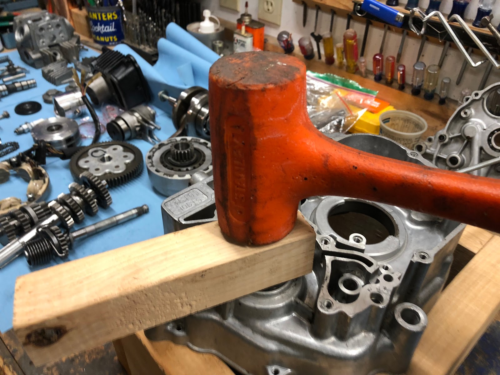 Honda CT90 Engine Reassembly