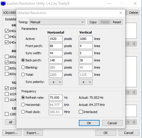 Custom Resolution Utility
