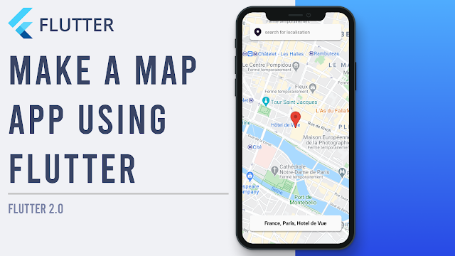 Make a Map App Using Flutter - DoctorCode