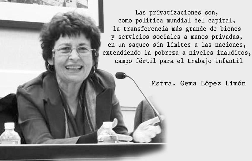 Carbó y su historia: Maestra Gema López Limón