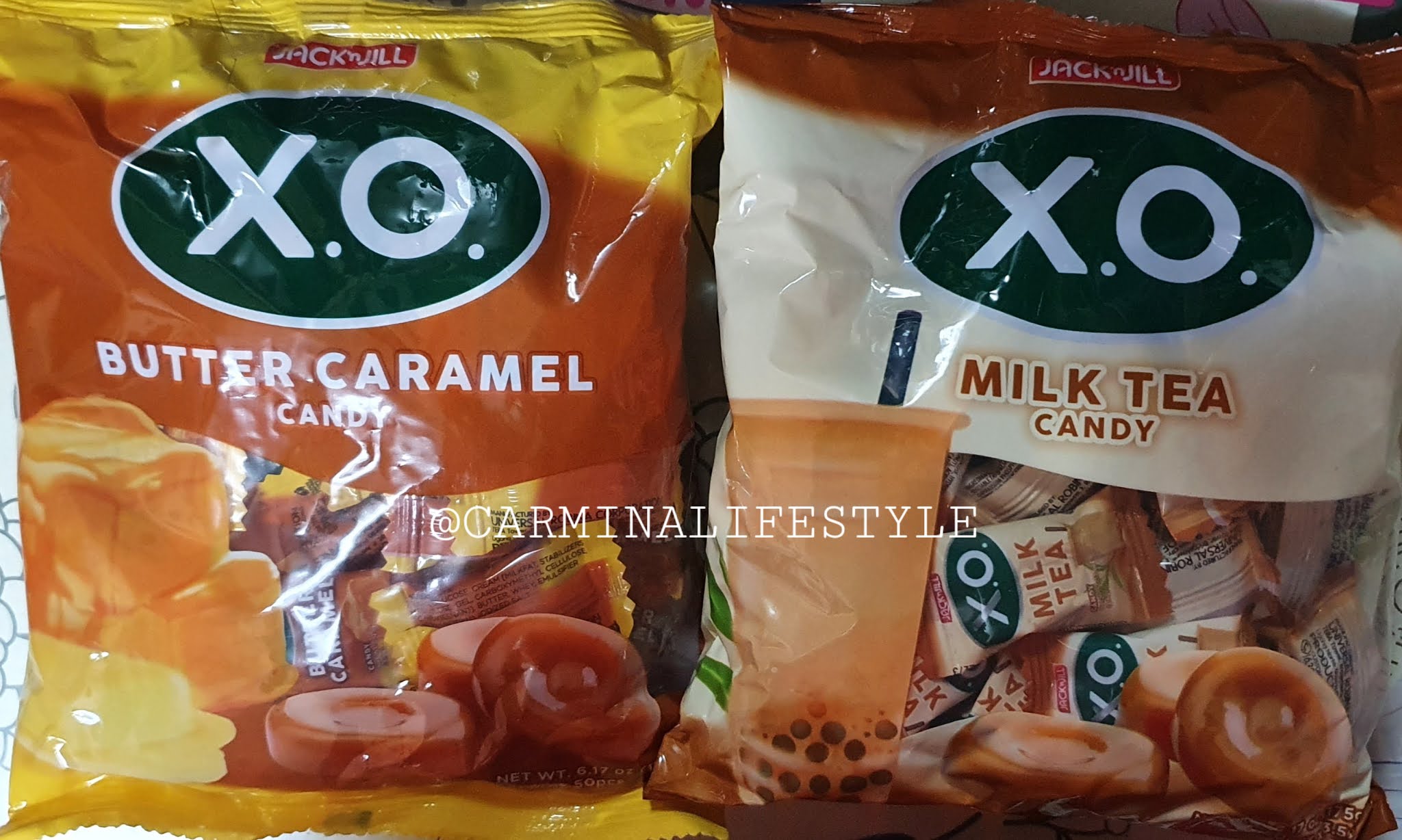 Butter Caramel Candy and Milk Tea Candy