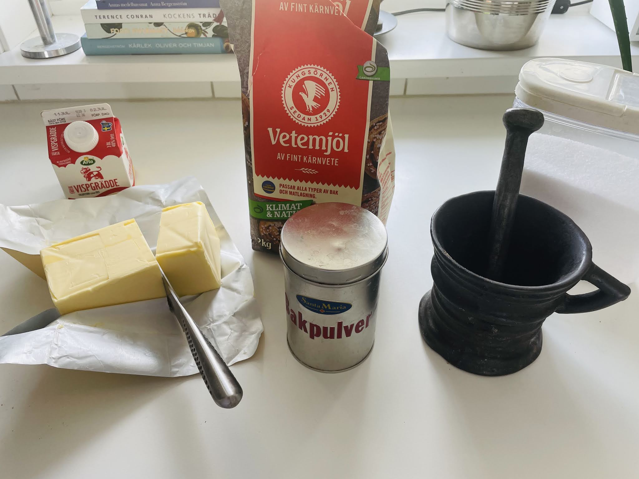 Mina barndoms delikatesskorpor. Recept. Tesse på fika o bad.